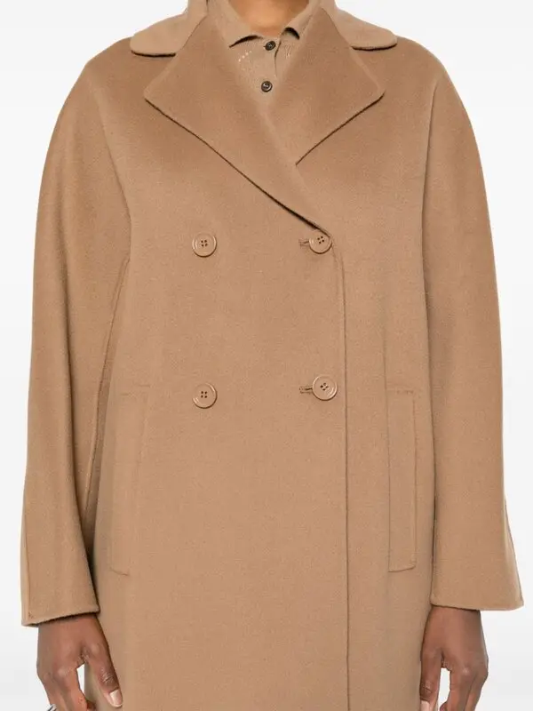 Max Mara Double-breasted Virgin Wool Coat