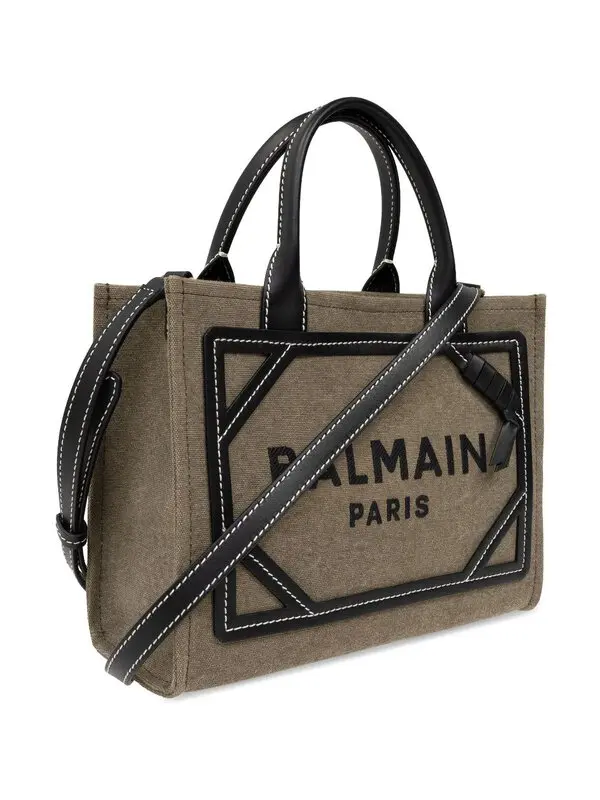 Balmain B-army Tote Bag - Green