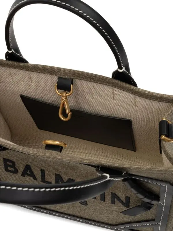 Balmain B-army Tote Bag - Green