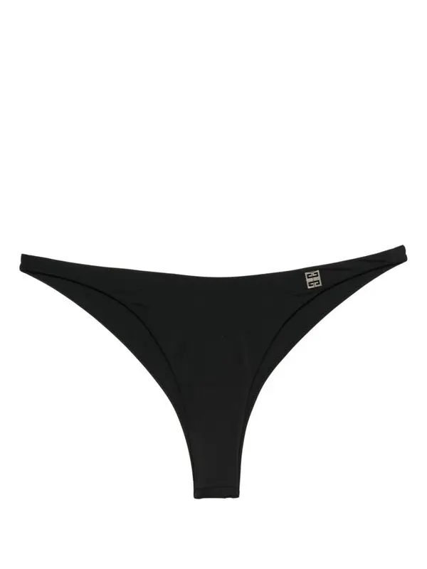 Givenchy 4g-plaque Bikini Bottom - Black