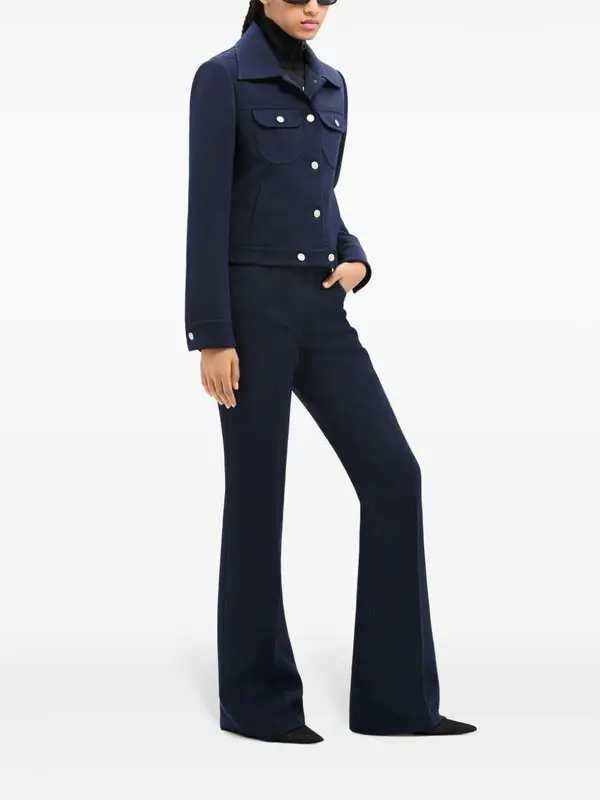 COURREGES 70's Bootcut Trousers - Blue