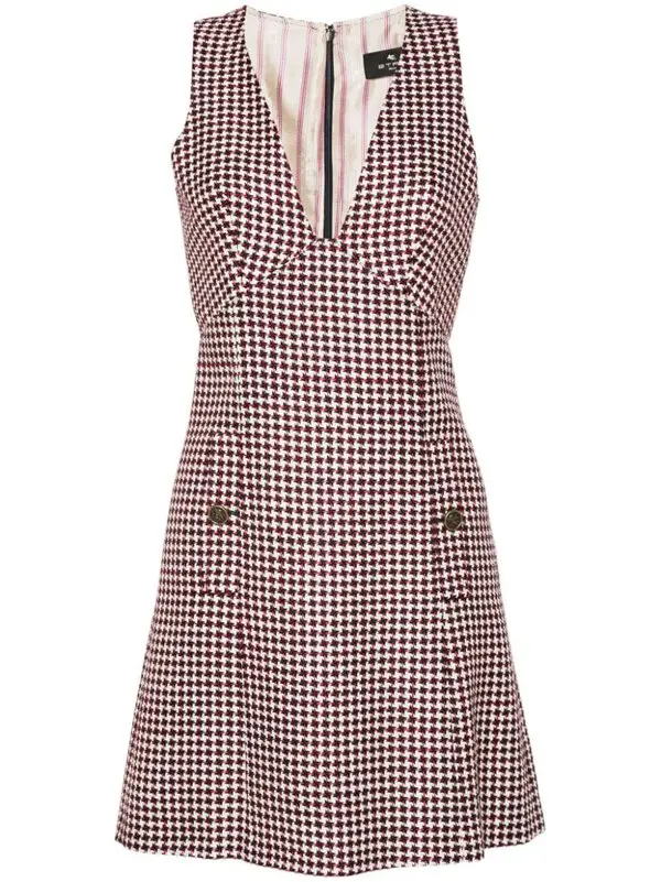 Etro Geometric-patterned Mini Dress