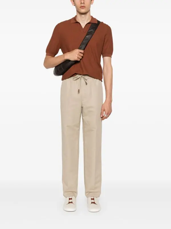 Brioni Mid-rise Straight-leg Trousers