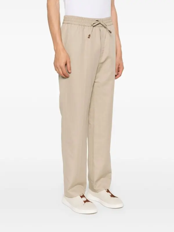 Brioni Mid-rise Straight-leg Trousers