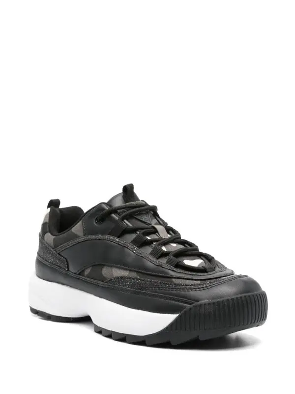 Guess Kaysies Glitter-detailed Sneakers