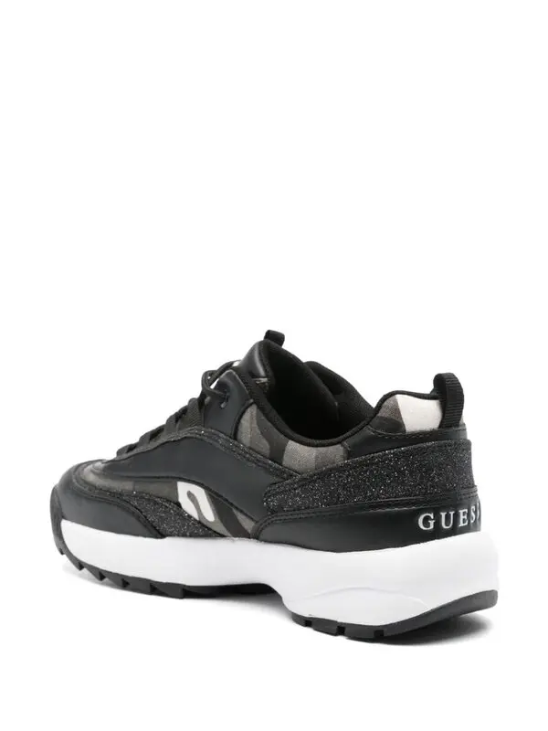Guess Kaysies Glitter-detailed Sneakers