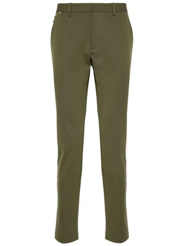 BOSS Mid-rise Tapered Chinos - Green