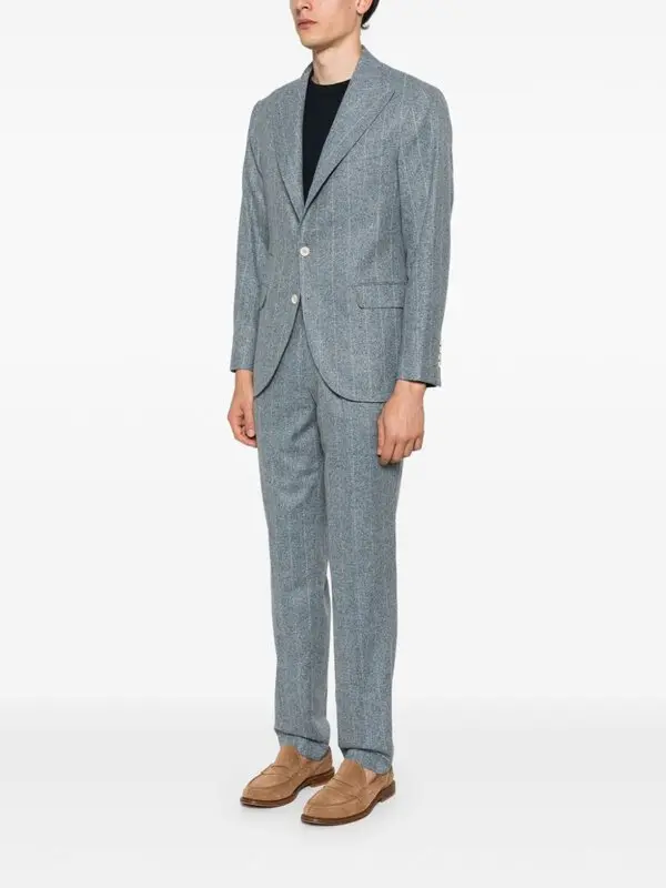 Brunello Cucinelli Pinstripe Tailored Suit