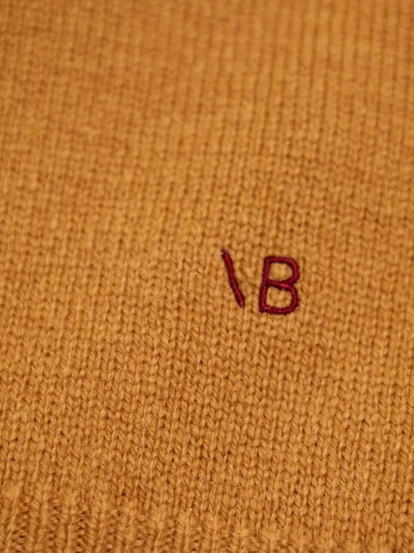 Victoria Beckham Roll-neck Wool Jumper - Brown