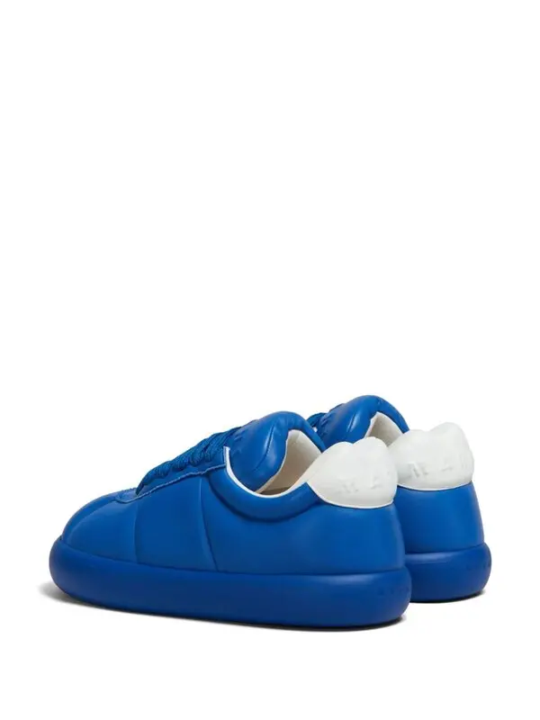 Marni Bigfoot 2.0 Padded Leather Sneakers - Blue
