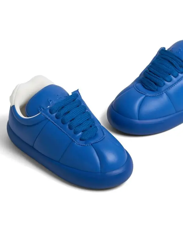 Marni Bigfoot 2.0 Padded Leather Sneakers - Blue