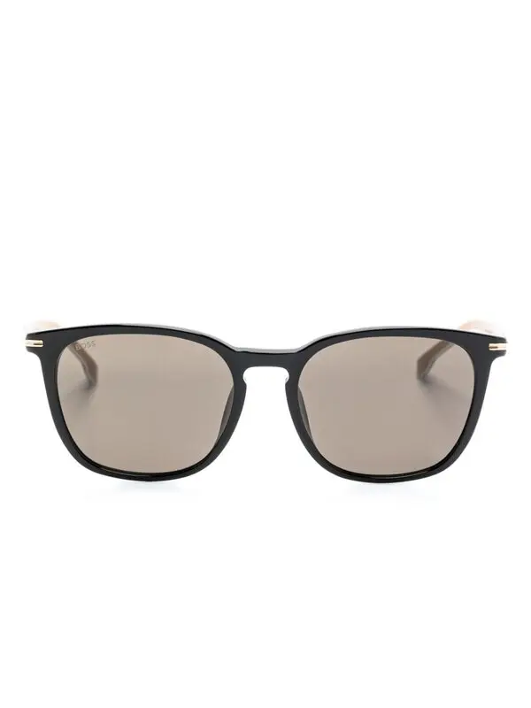 BOSS Square-frame Sunglasses - Black