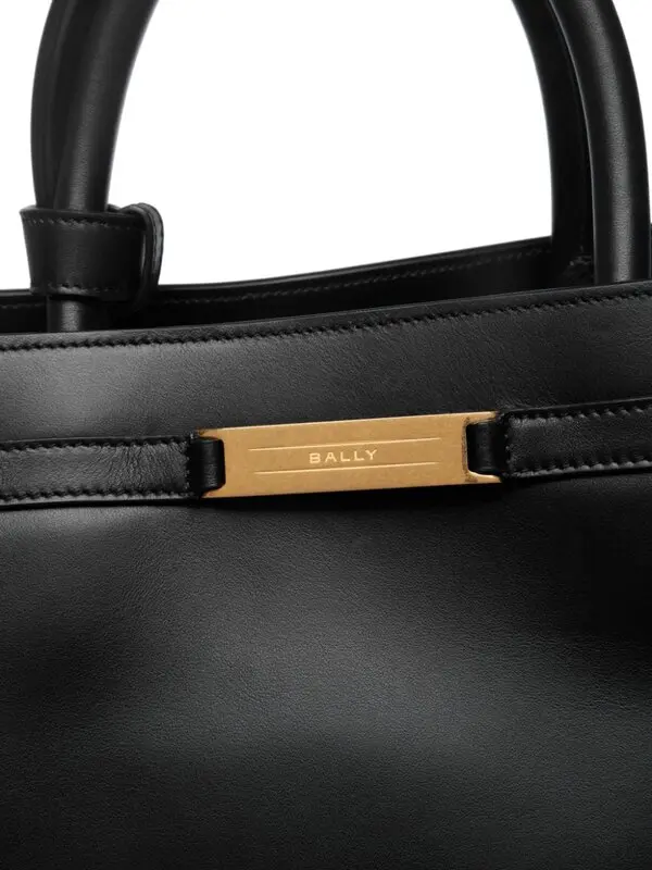 Bally Deco Leather Tote Bag