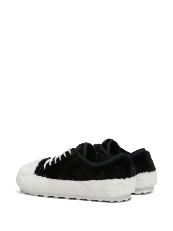 Marni Teddy Lace-up Sneakers - Black