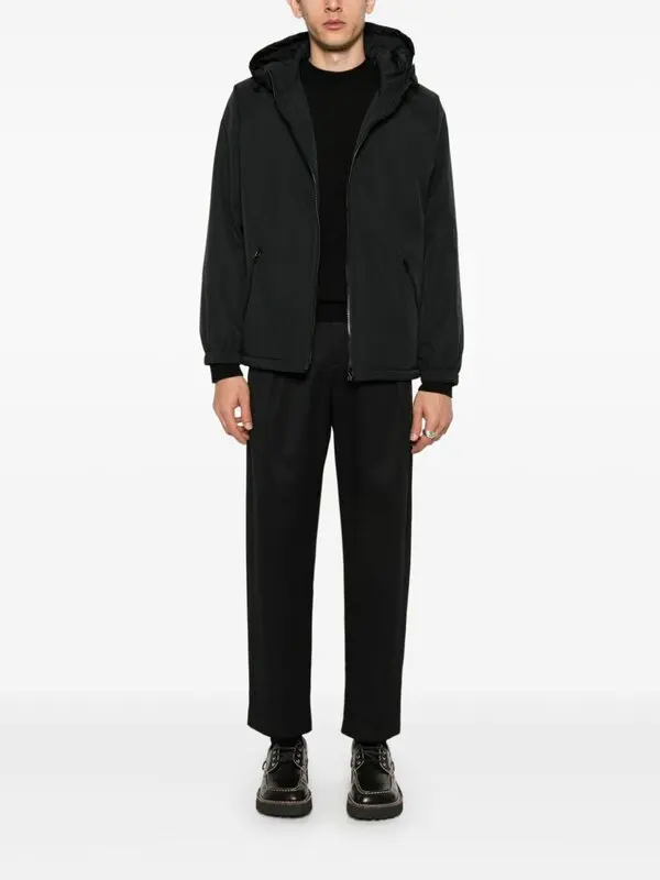 A.p.c. Logo-embroidered Wool Jumper - Black