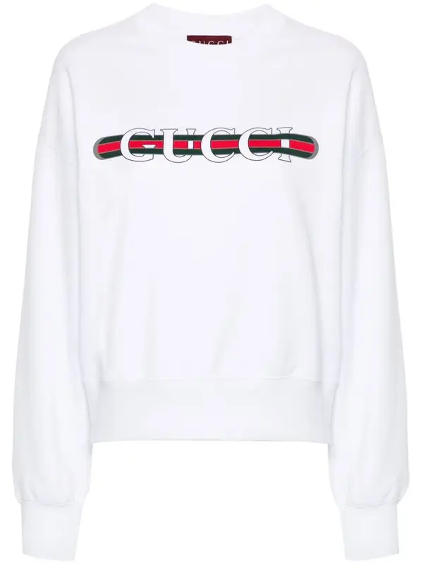 Gucci Web-print Sweatshirt