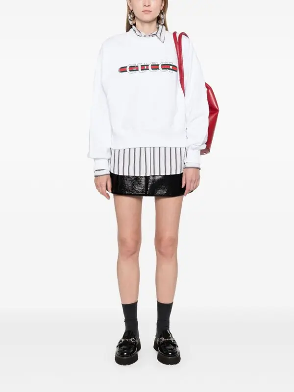 Gucci Web-print Sweatshirt