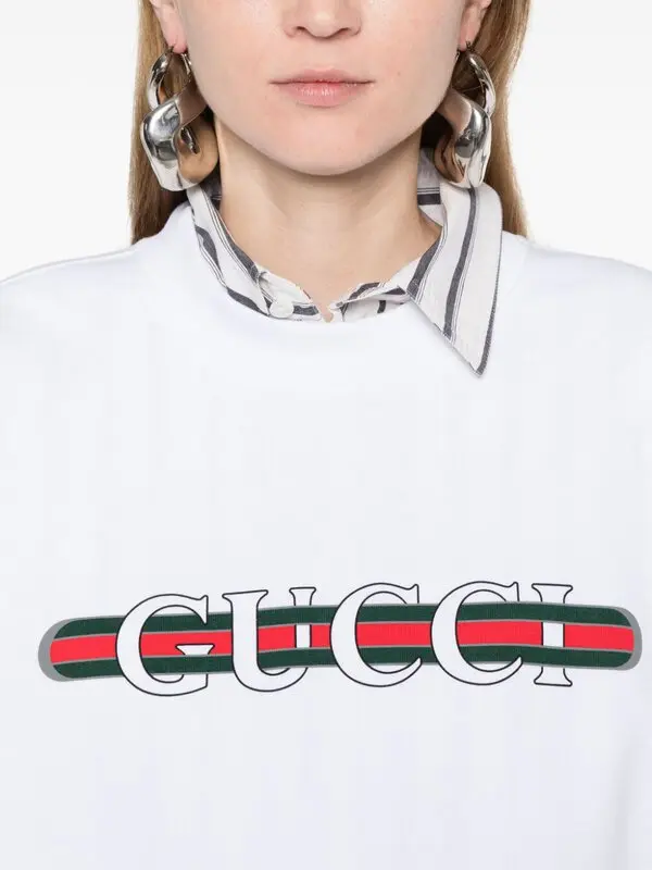 Gucci Web-print Sweatshirt