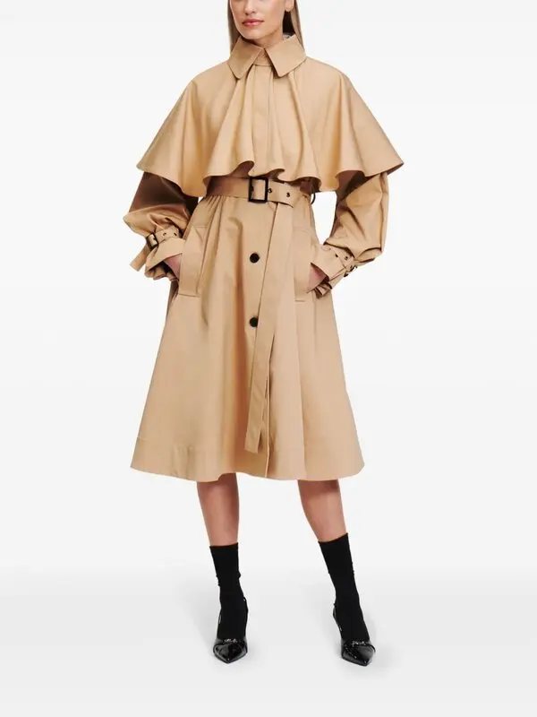 Karl Lagerfeld Transformer Detachable Trench Coat