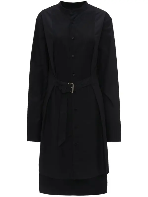 JW Anderson Belted Cotton Shirt Dress