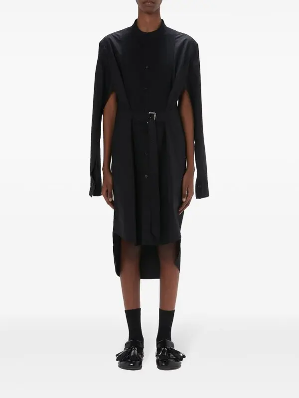 JW Anderson Belted Cotton Shirt Dress