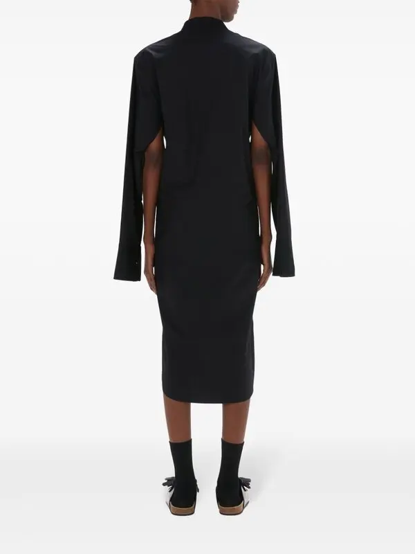 JW Anderson Belted Cotton Shirt Dress