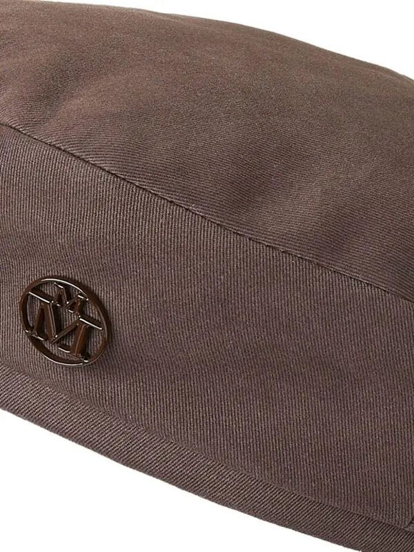MAISON MICHEL Billy Beret - Brown
