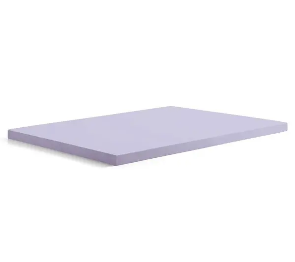 LUCID 3' Lavender And Gel Memory Foam Mattress Pper Queen - One-color