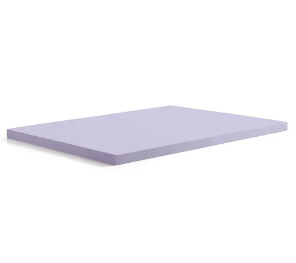 LUCID 3' Lavender And Gel Memory Foam Mattress Pper King - One-color