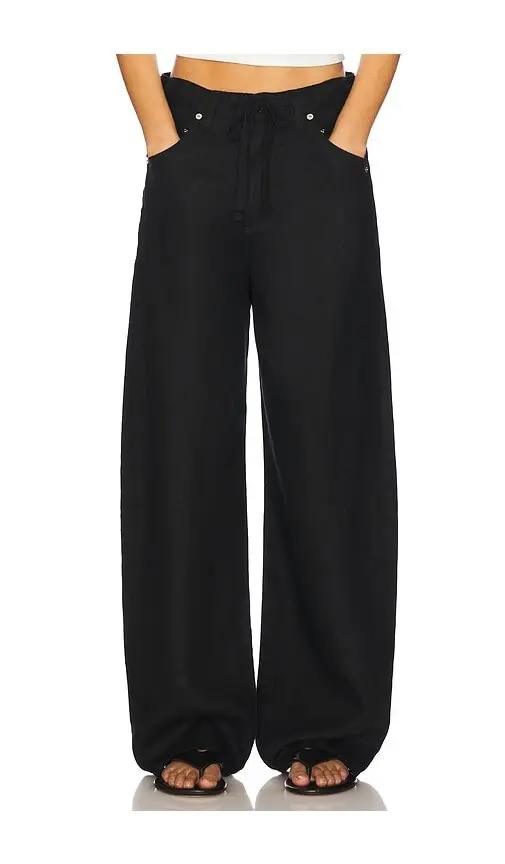 Citizens Of Humanity Brynn Drawstring Trouser - Black