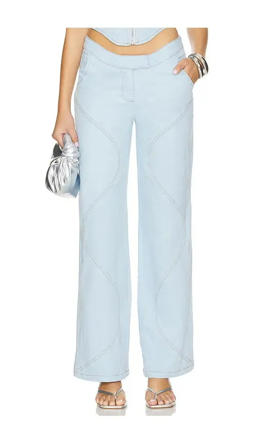 BY.DYLN Ramona Wide Leg Jeans