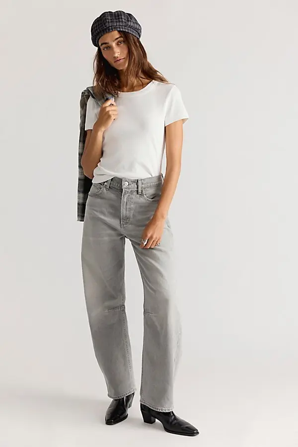 Citizens Of Humanity Miro Relaxed Jeans - Earl Grey