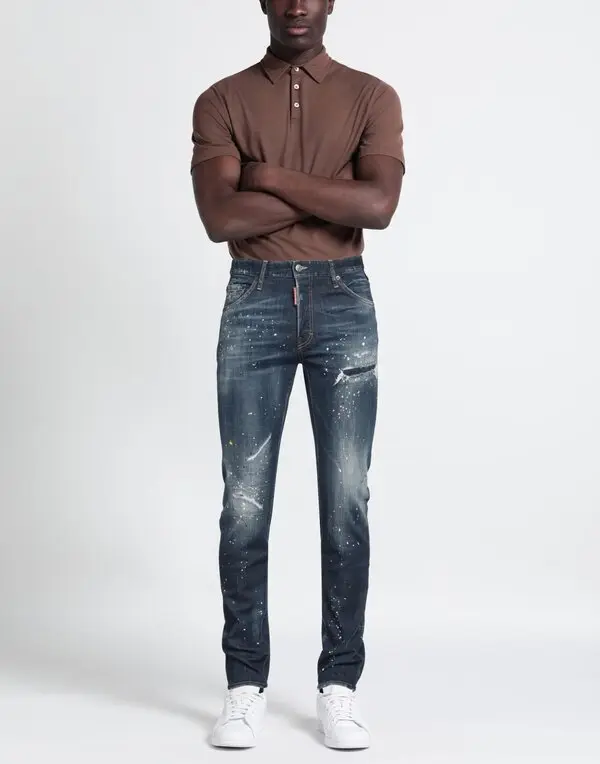 Dsquared2 Slim Fit Jeans With Embellishments