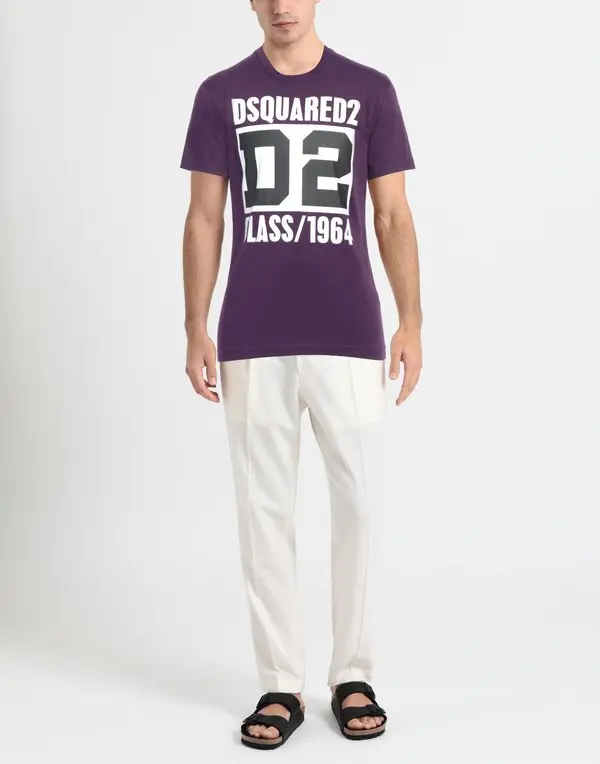 Dsquared2 T-shirt Size Cotton - Purple
