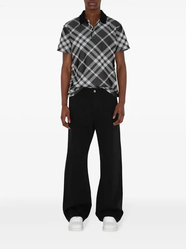 Burberry Vintage Check Cotton Polo Shirt