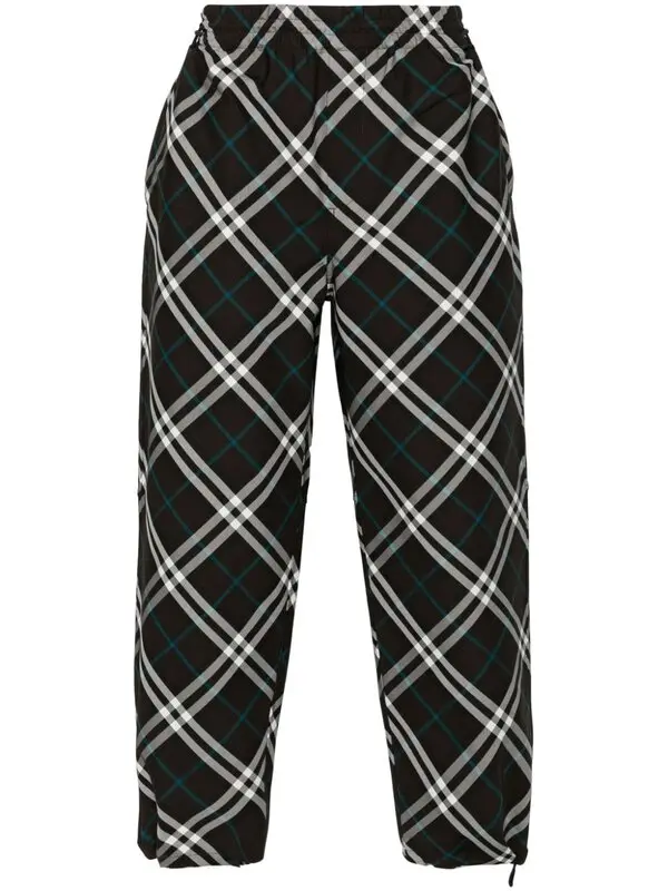 Burberry Vintage Check Trousers - Brown