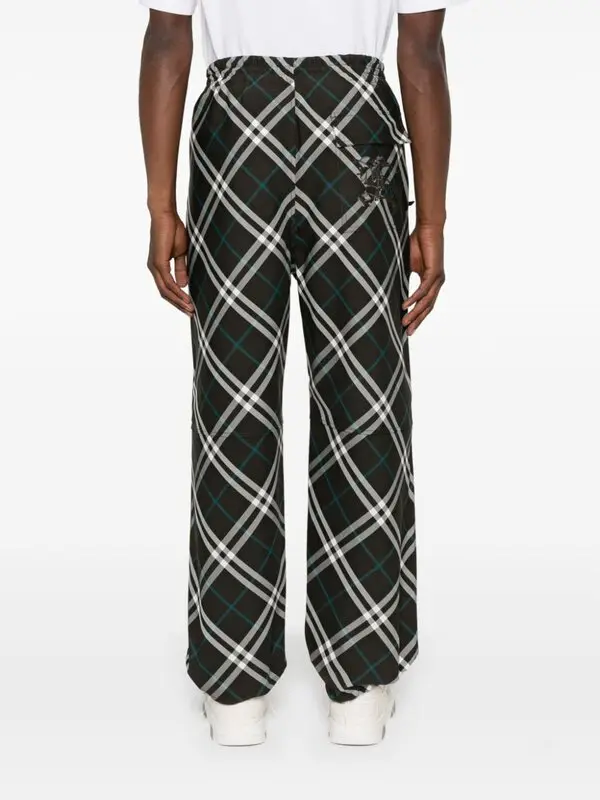 Burberry Vintage Check Trousers - Brown