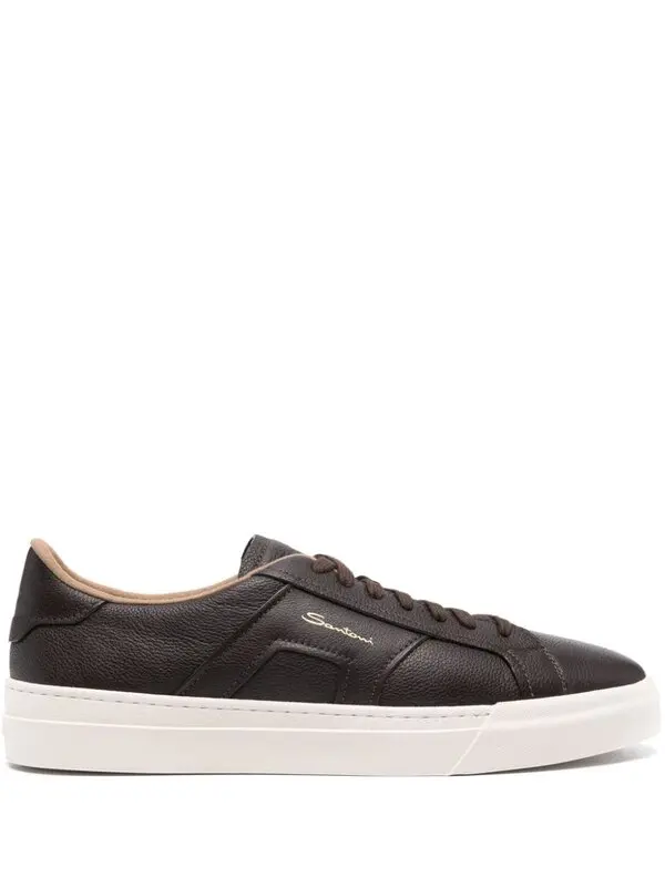 Santoni Lace-up Sneakers - Brown