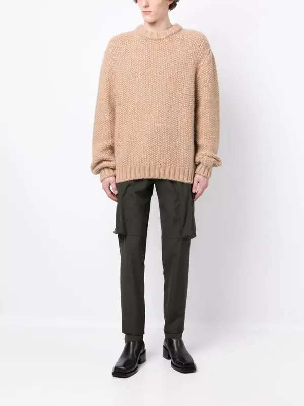 Givenchy Straight-leg Wool Cargo Trousers