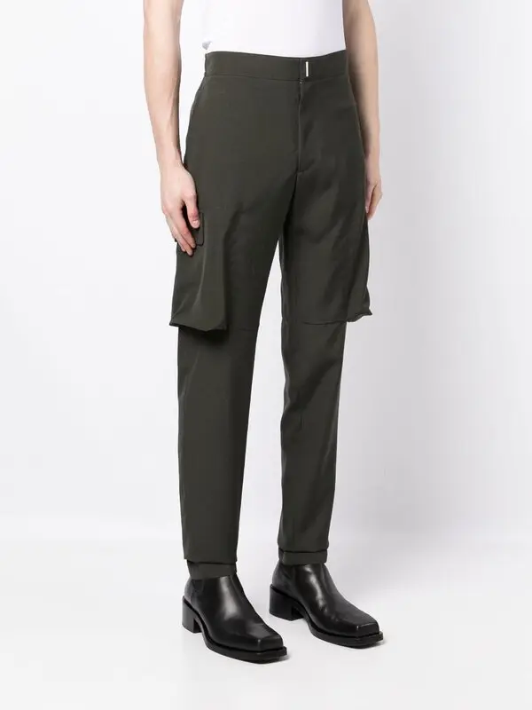 Givenchy Straight-leg Wool Cargo Trousers