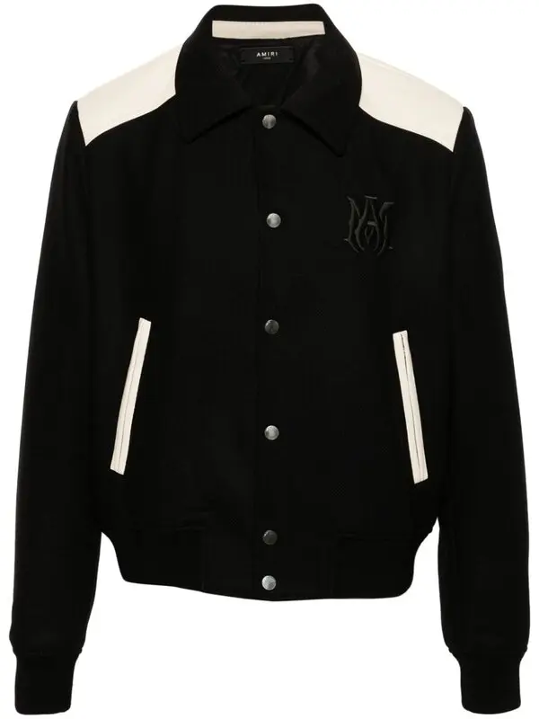Amiri Band Logo-embroidered Jacket