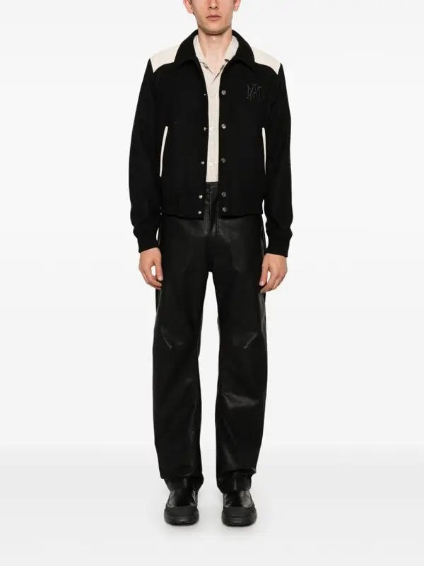 Amiri Band Logo-embroidered Jacket