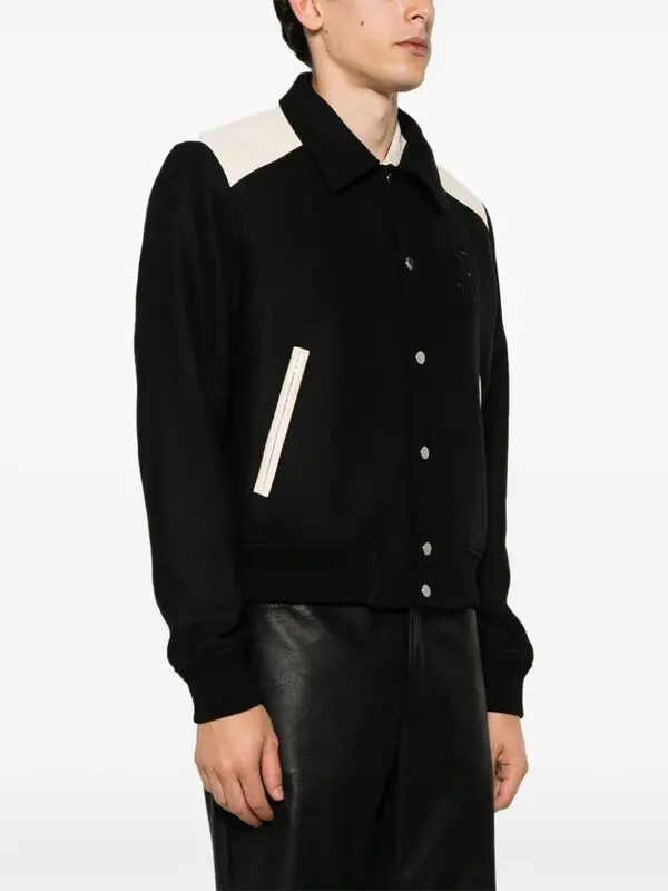 Amiri Band Logo-embroidered Jacket