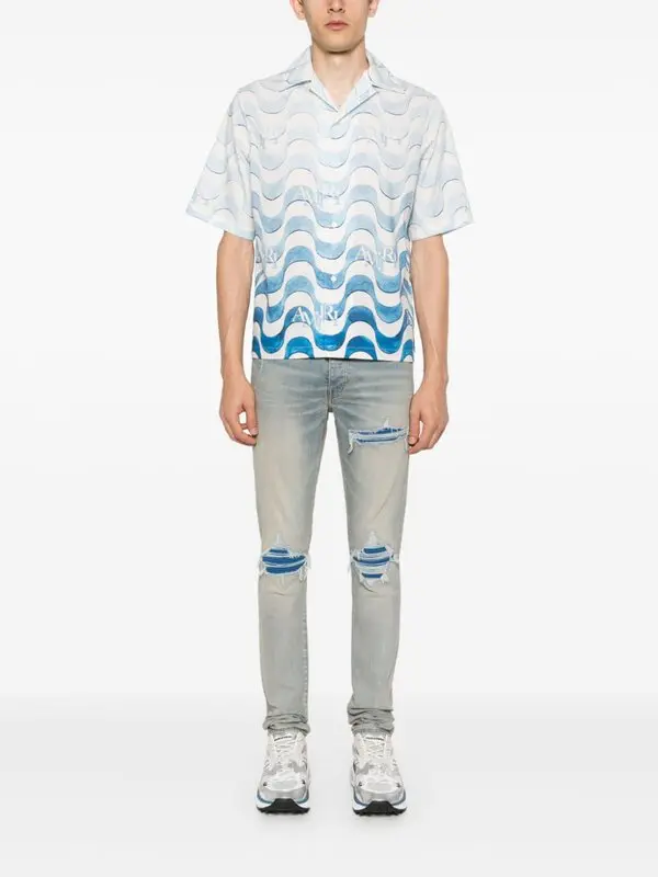 Amiri Mx1 Skinny Jeans - Blue