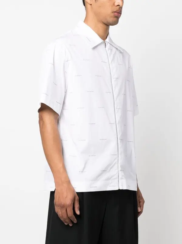 Givenchy Logo-print Cotton Shirt