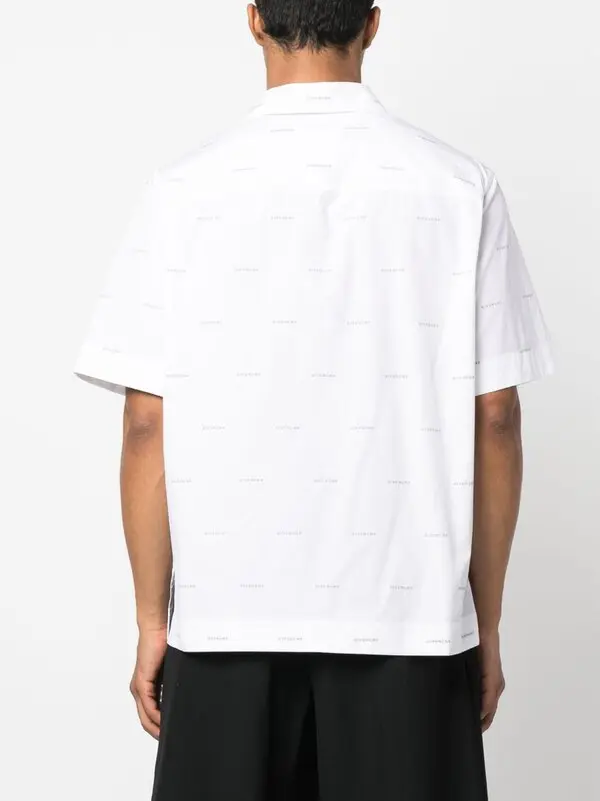 Givenchy Logo-print Cotton Shirt
