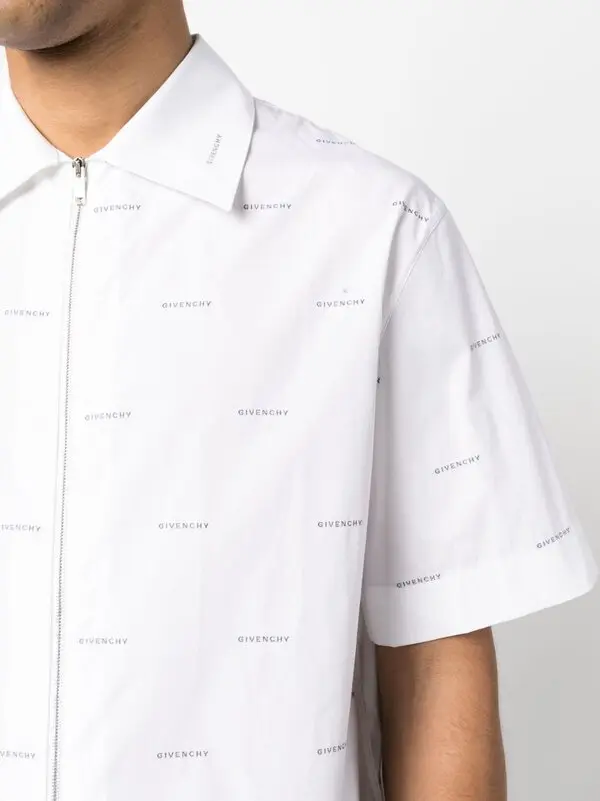 Givenchy Logo-print Cotton Shirt