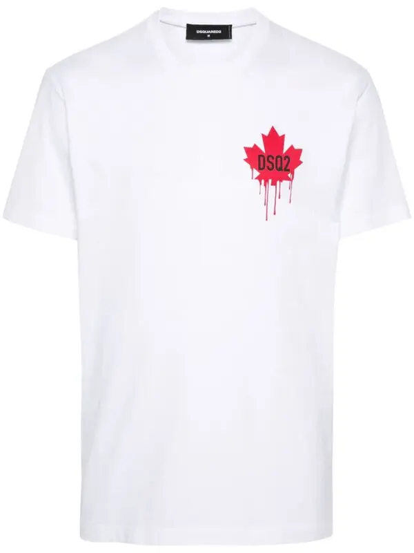 Dsquared2 Cool Fit Cotton T-shirt - White