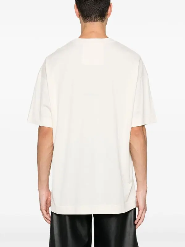 Givenchy 4g-detail Cotton T-shirt - Neutrals