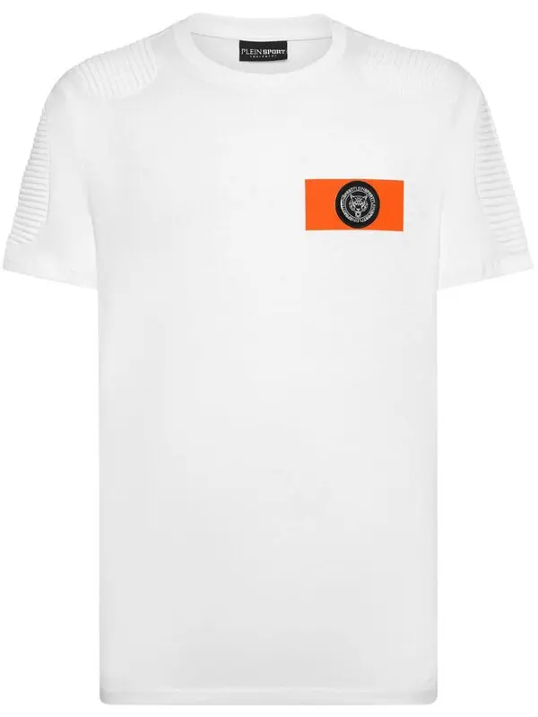 PLEIN SPORT Logo Patch T-shirt